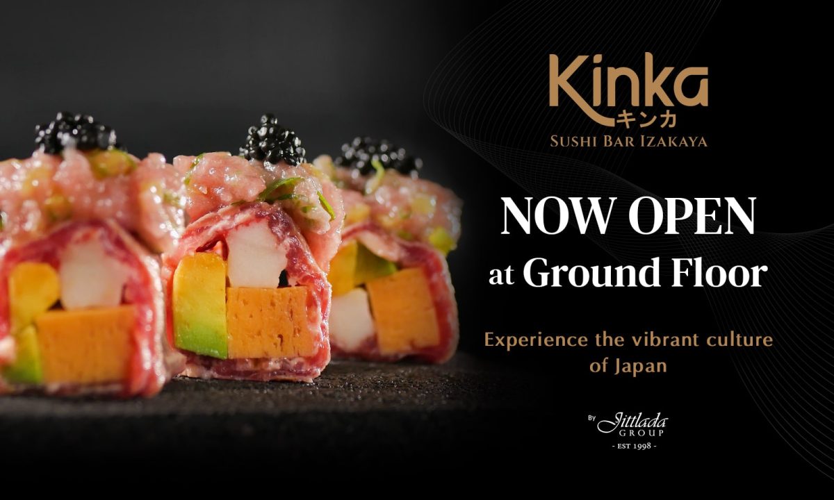 Now Open Kinka Sushi Bar Izakaya • PIK Avenue
